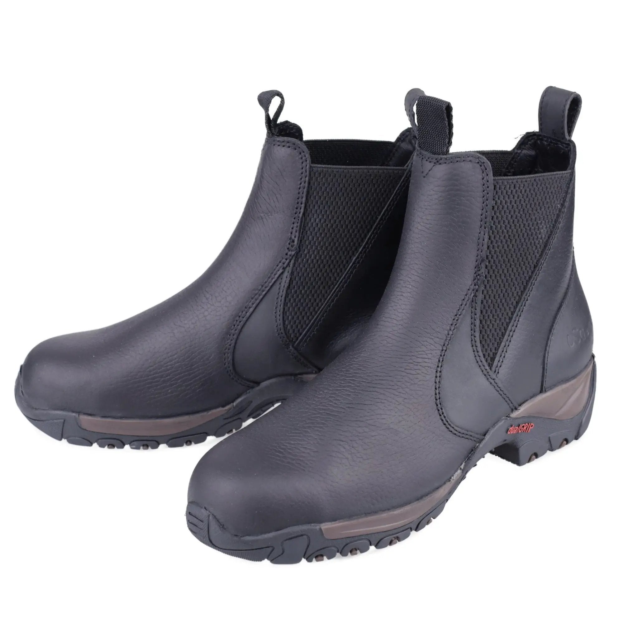 USG Zugstiefelette Walk & Work – robuste Stallschuhe mit Stahlkappe ...